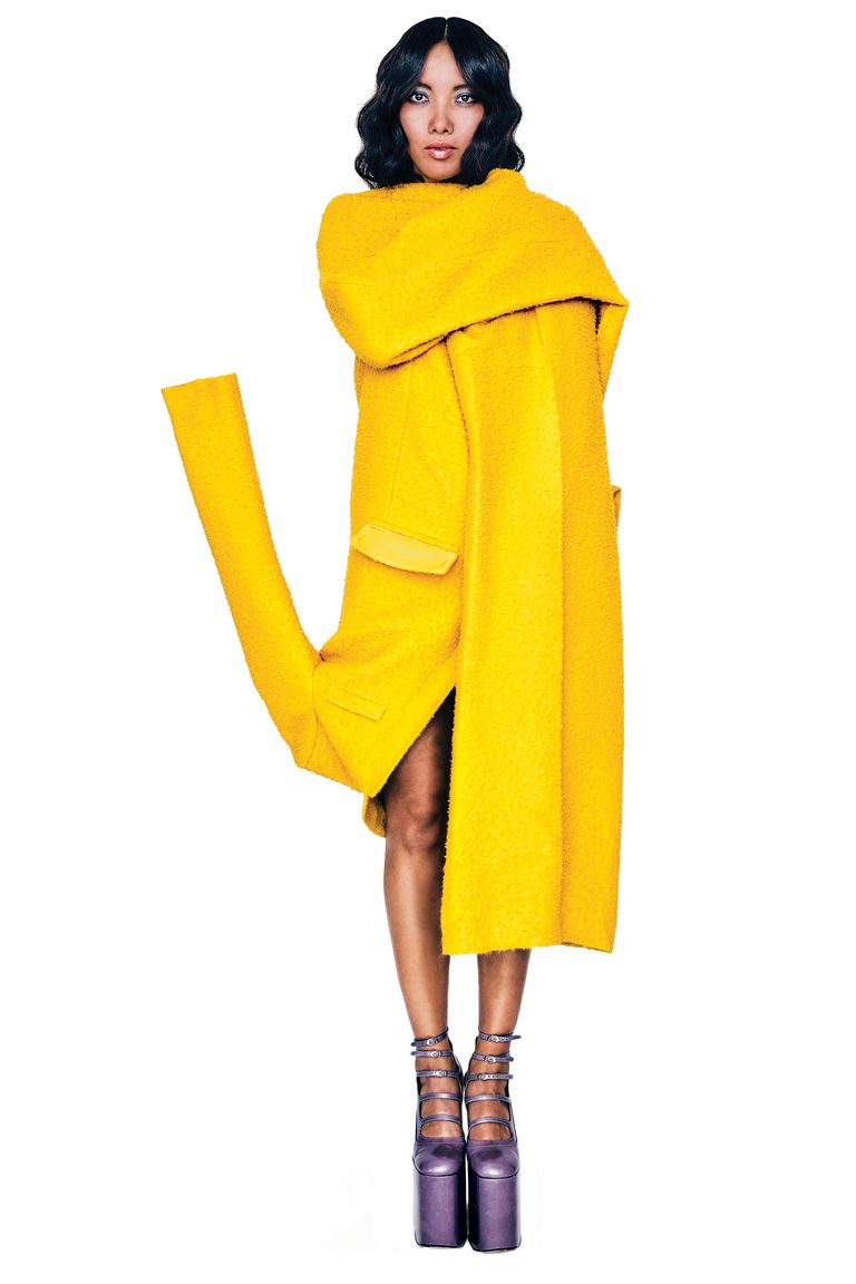 New York City Waitresses Model Fall Clothes