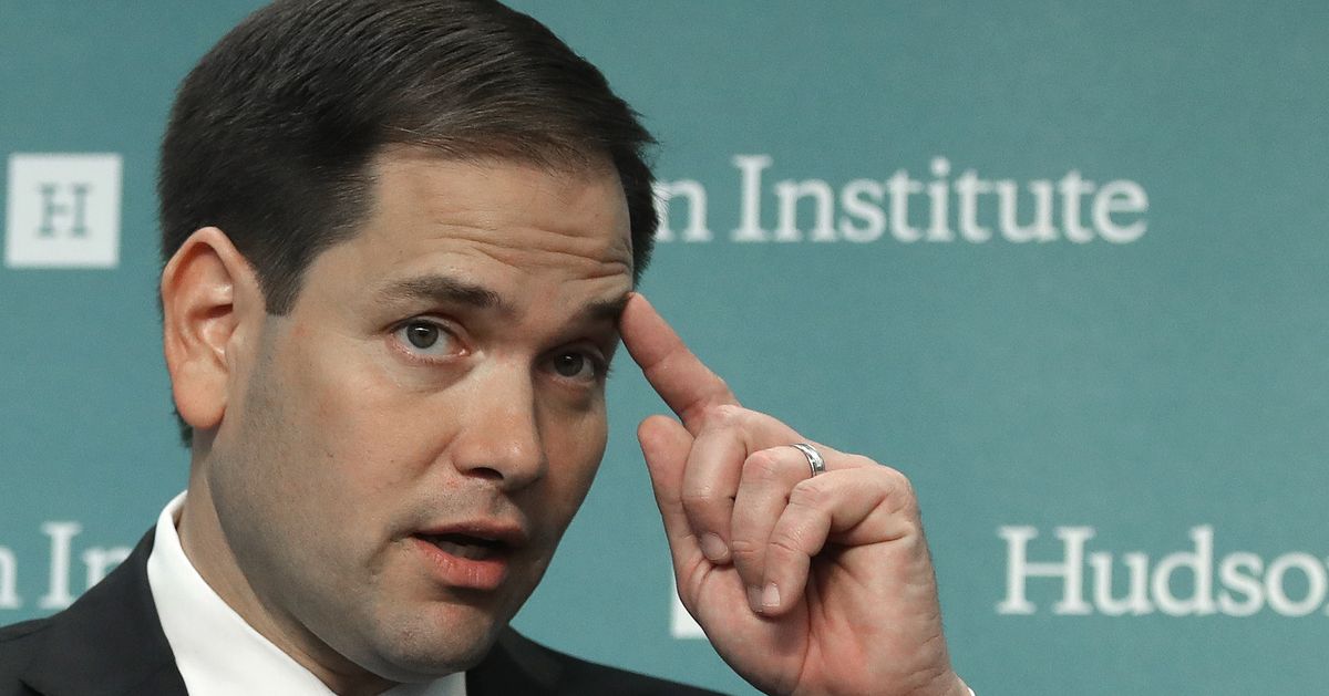 Marco Rubio Would Like to Dispel With the Fiction That the Washington ...