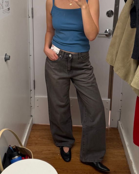 Mya Gelber’s Hunt for the Perfect Gray Jeans | The Strategist