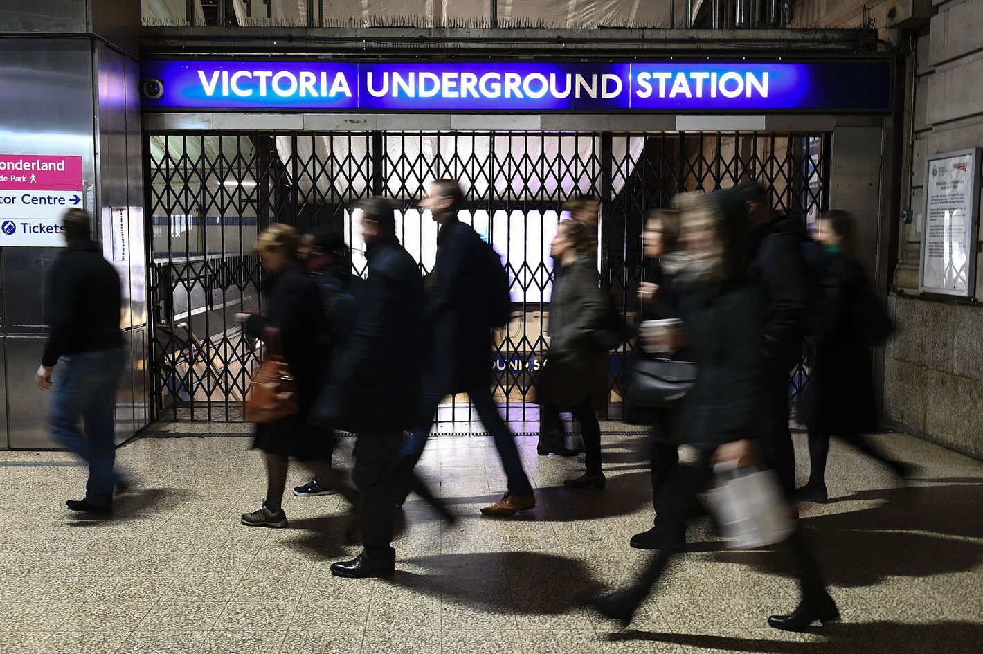 Scenes: Nightmare Commute in London After Tube Strike