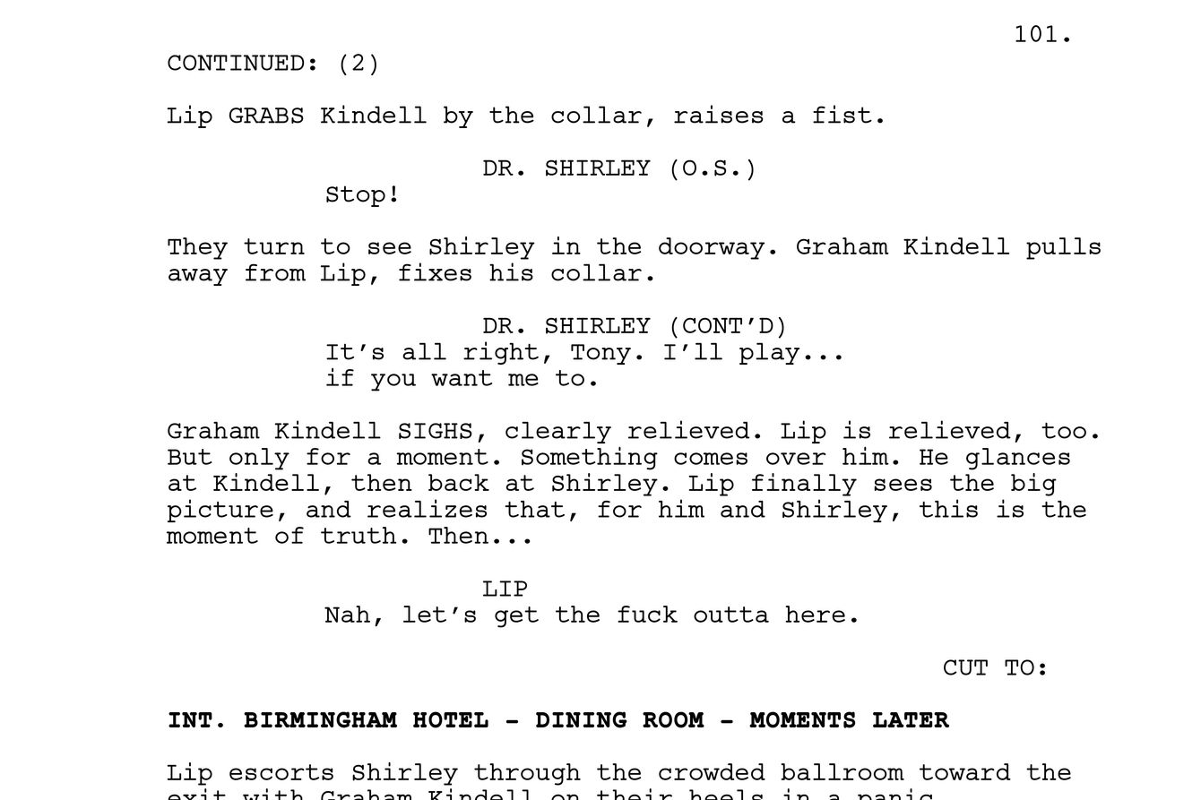 How Mahershala Ali Changed Green Book’s Pivotal Scene