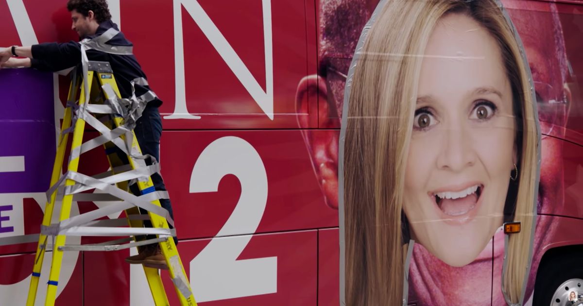 Samantha Bee Takes a Bus Ride to Hell to Meet Pennsylvania Voters