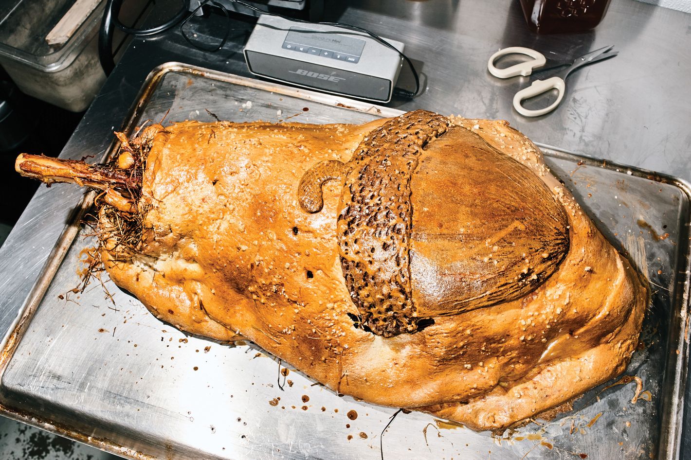 Mimi Chef Liz Johnson Makes Salt-Baked Venison for 18