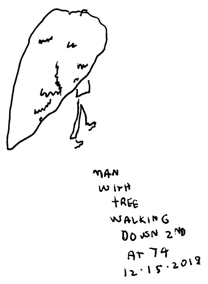 Gallery: Jason Polan’s ‘Every Person in New York’ Project