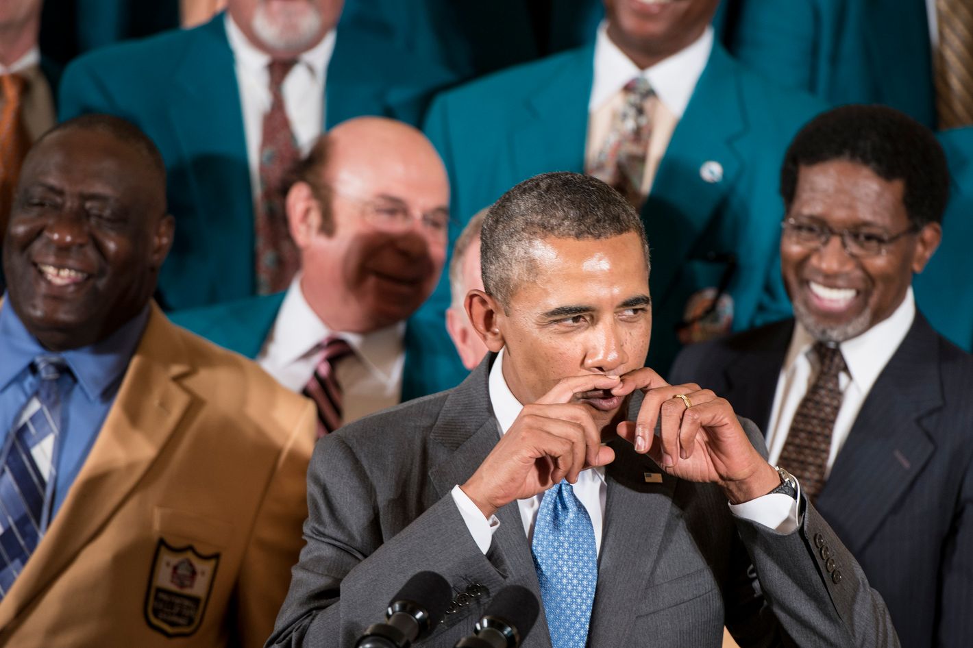 Obama With A Mustache