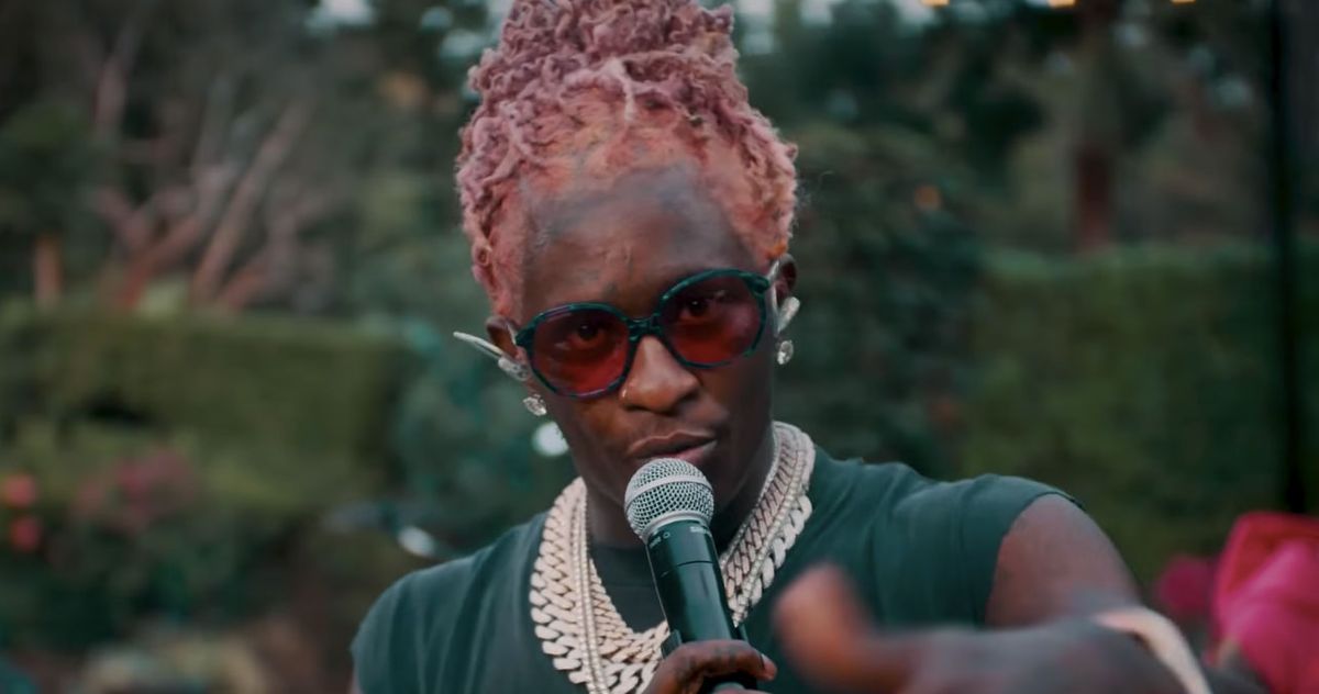 Watch Young Thug Performs Punk Tiny Desk With Travis Barker