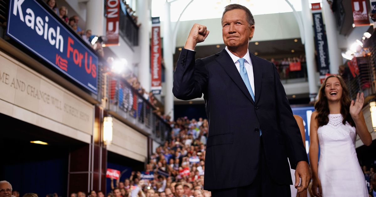 John Kasich Becomes 16th Republican to Join 2016 Race