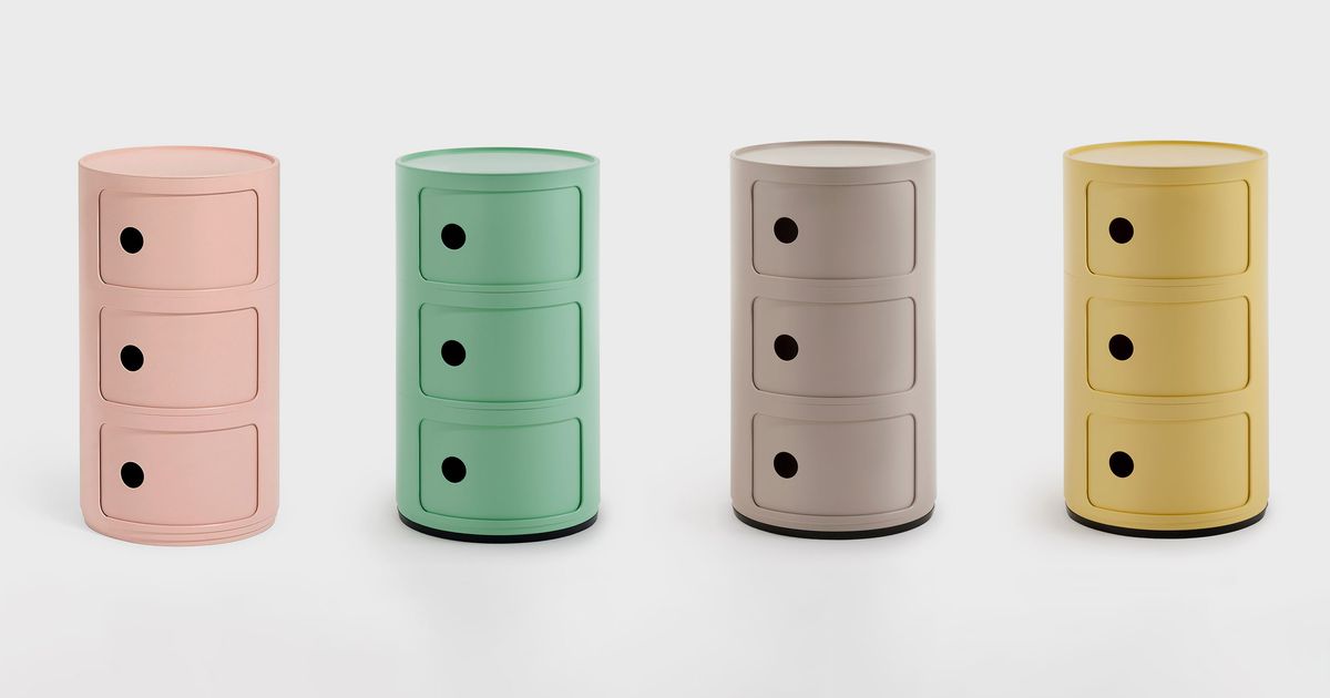 The Componibili Storage Unit Is Now Available in Bioplastic