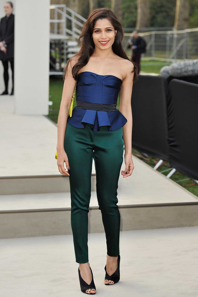 See Indian Actress Freida Pinto’s Red-Carpet Dresses