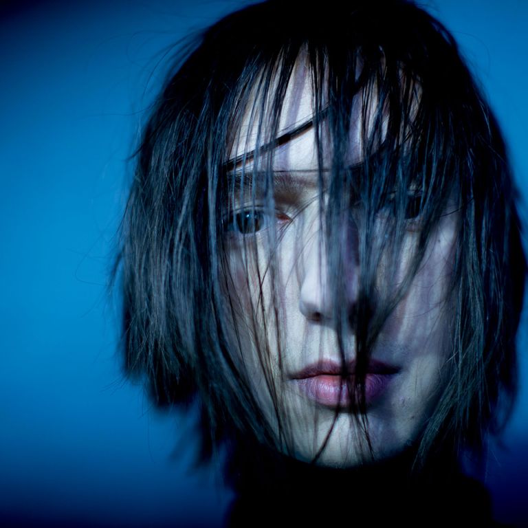 Scenes From Paris Men’s: Glittery Faces and Stapled Lips