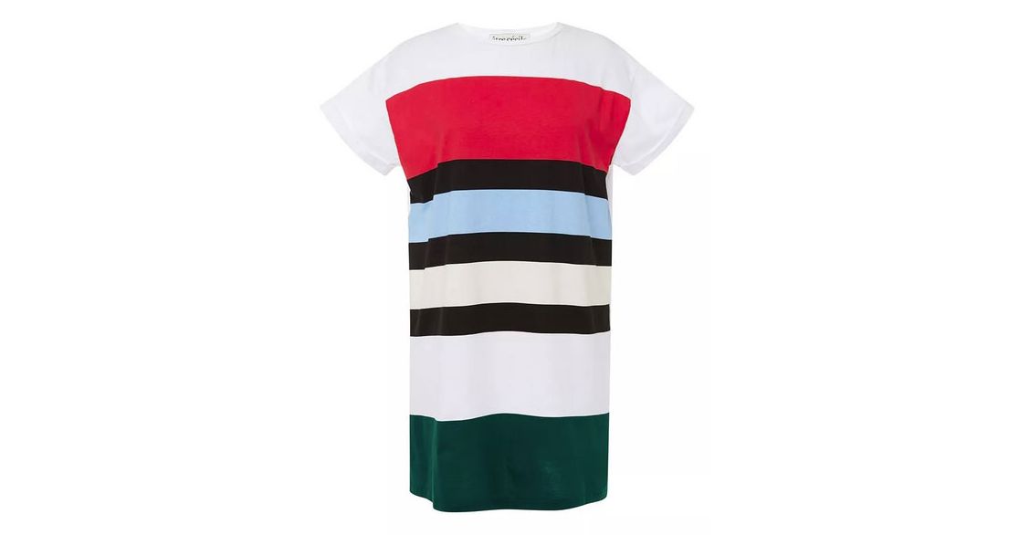 A Bright, Cheerful Dress for Warm Spring Days