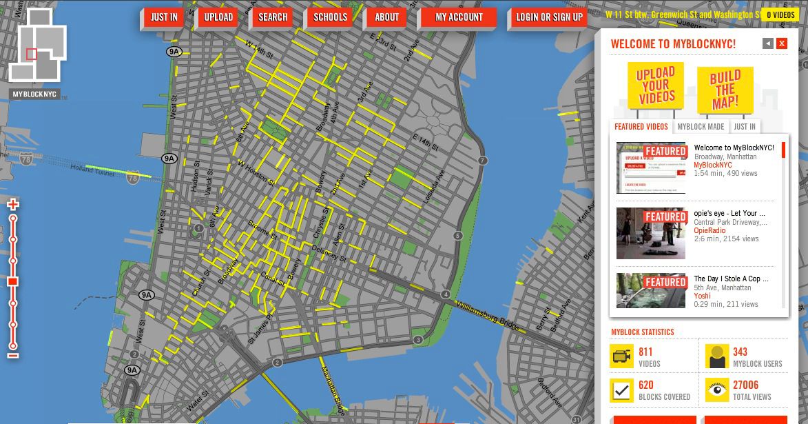 Watch Video of New York City, Block by Block