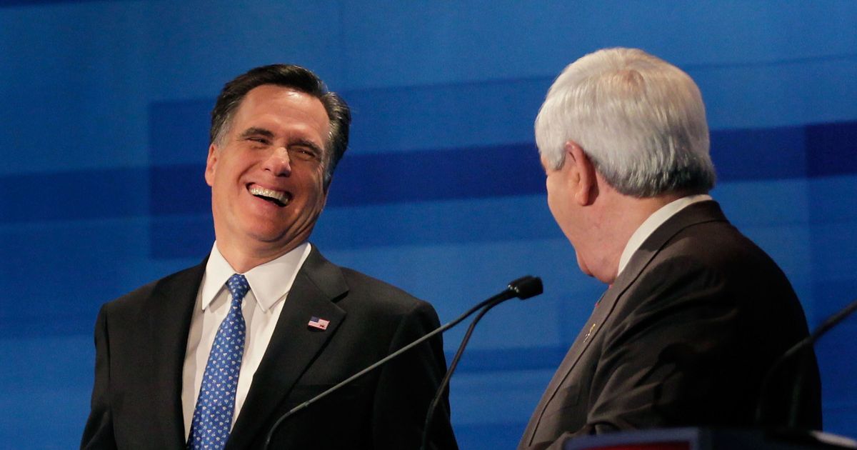 How Long Can You Watch This Video of Mitt Romney Laughing?