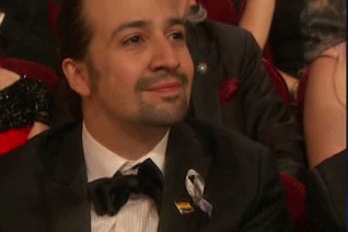 Proud Papa Lin-Manuel Miranda Had the Best Reactions As Hamilton Swept ...