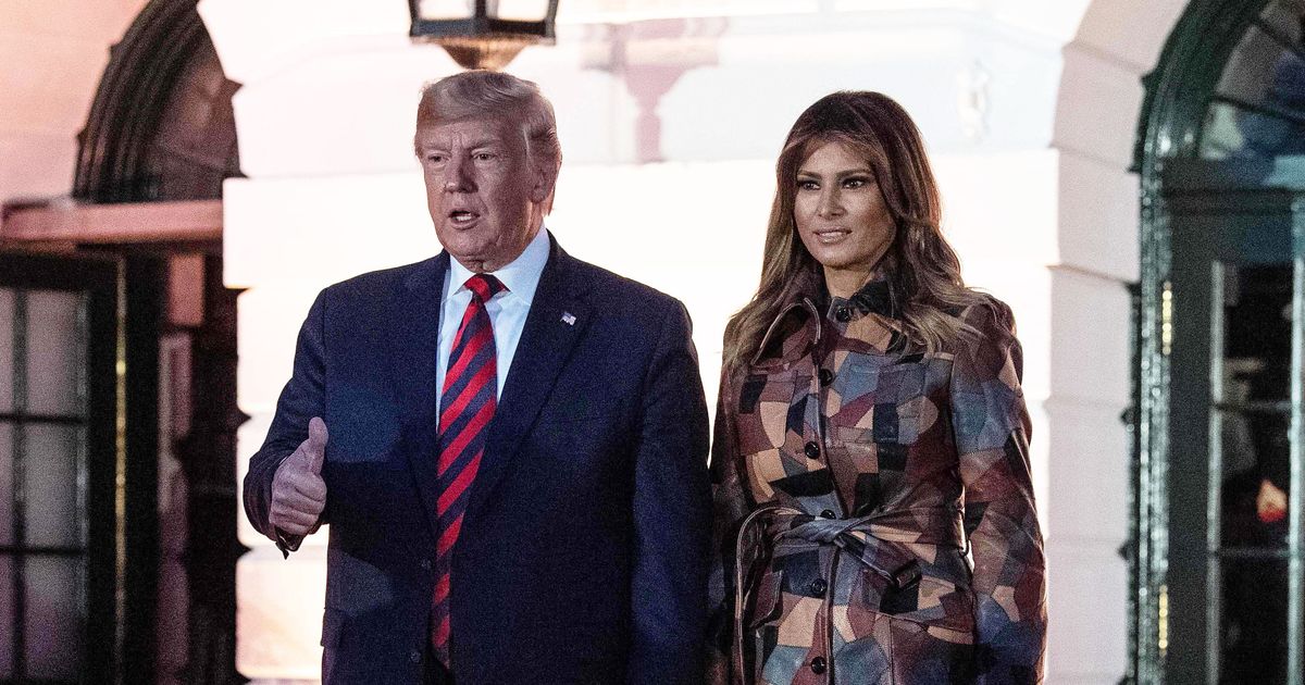 Donald Trump and Melania Try to Give Out Halloween Candy