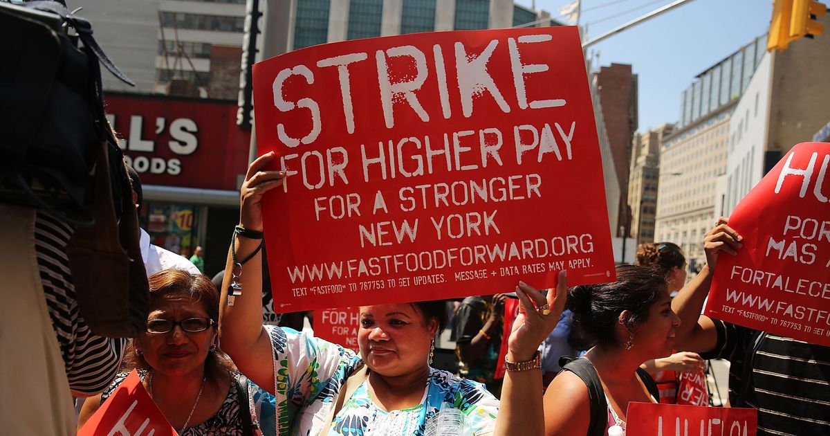 On the Front Lines With New York City’s Striking Fast-Food Workers
