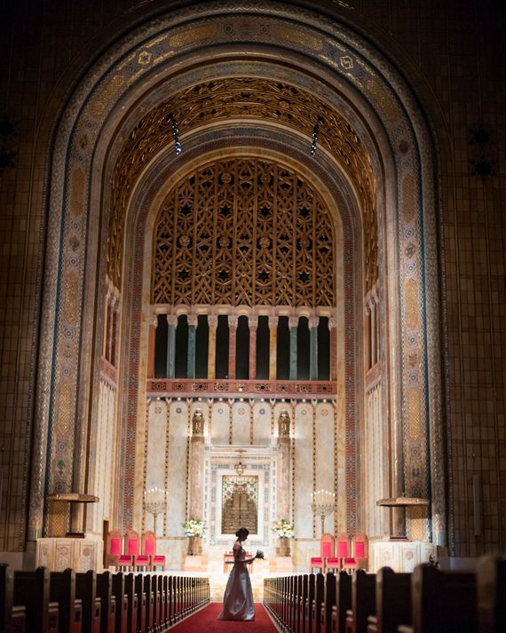 A Glamorous Wedding at the Frick Museum