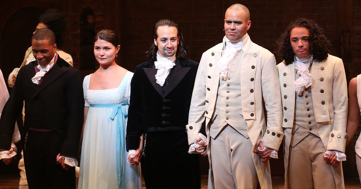 The Cast of Hamilton Says Goodbye to Lin-Manuel Miranda, Phillipa Soo ...