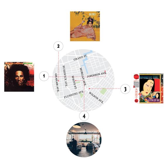 Brooklyn Vinyl Shops, Indoor Fountains, and Italian Leather