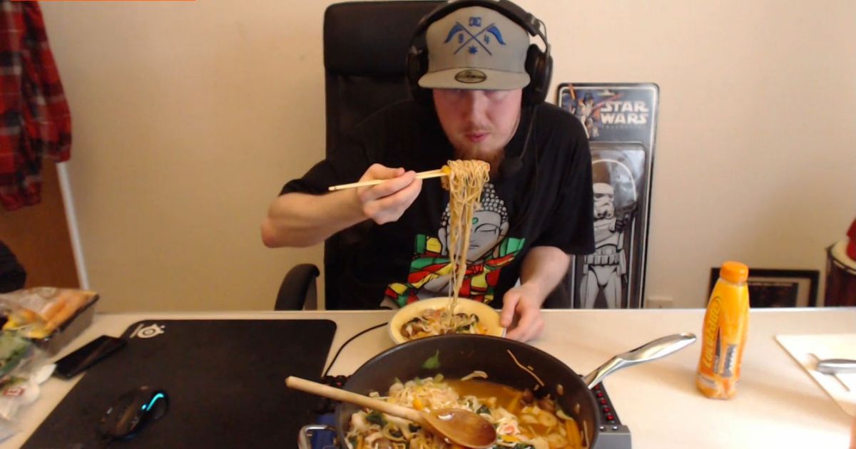Twitch Lets Users Livestream Themselves Eating