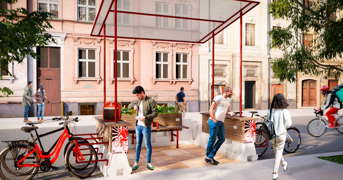 How Delivery Workers Won Their First Charging Hub