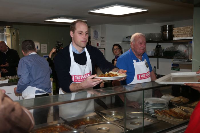 Prince William Makes Spaghetti As the Passage’s Royal Patron