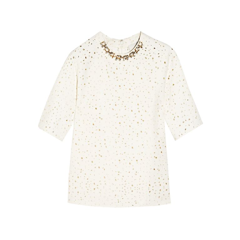 13 Embellished Tops That Don’t Require Accessories
