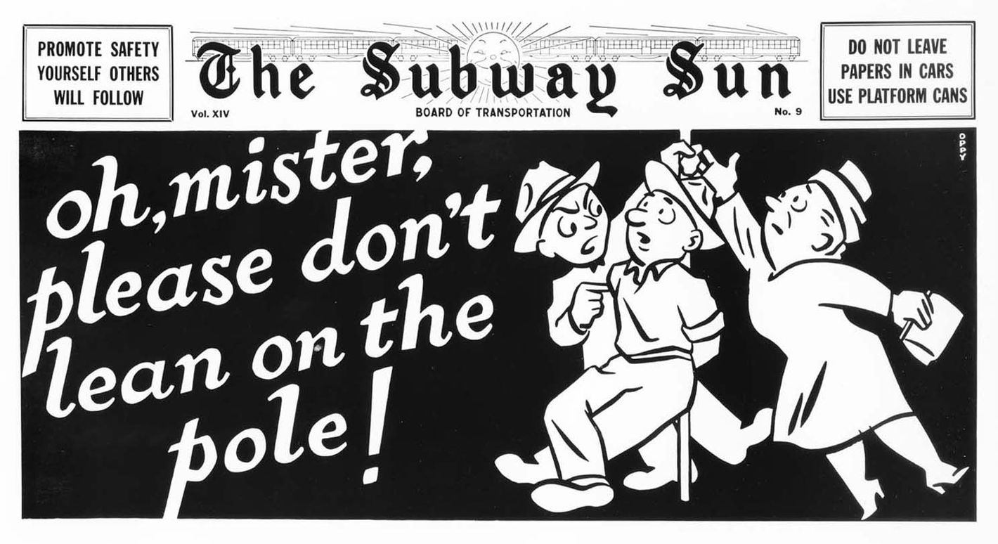 See Vintage Manspreading Ads and More From the ’40s and ’50s Subway ...