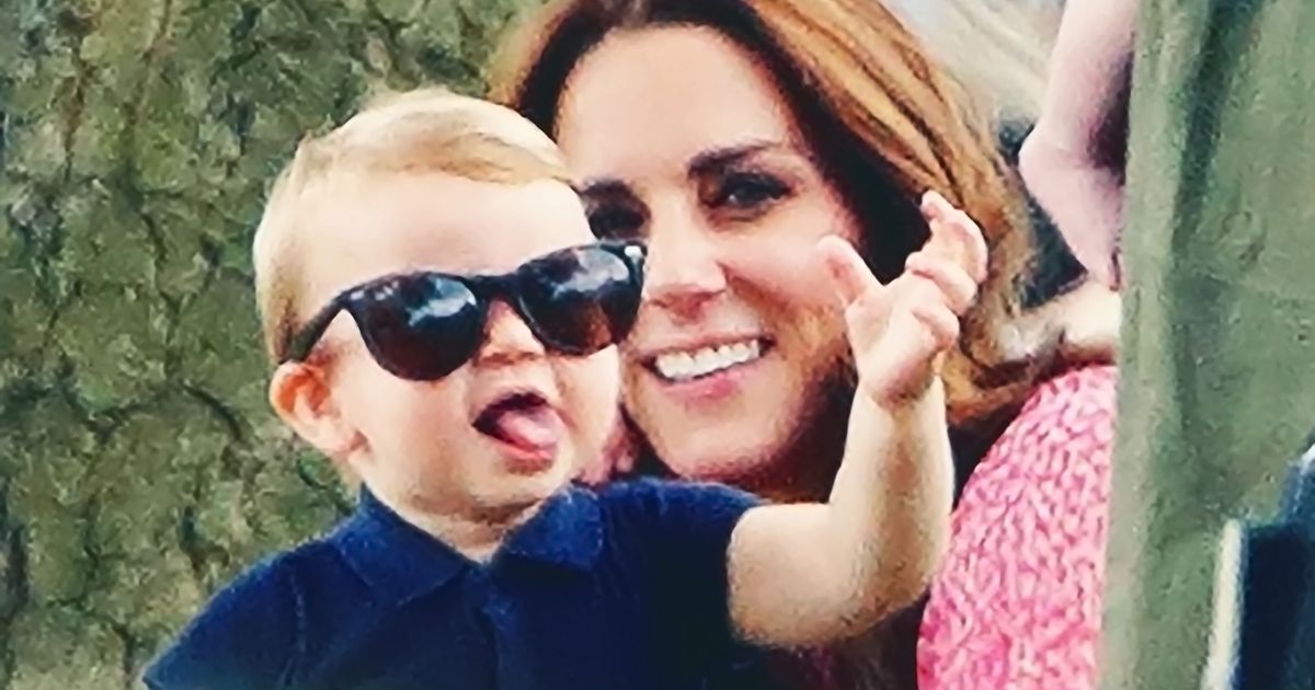 Prince Louis Photographed at Polo Match with Kate Middleton