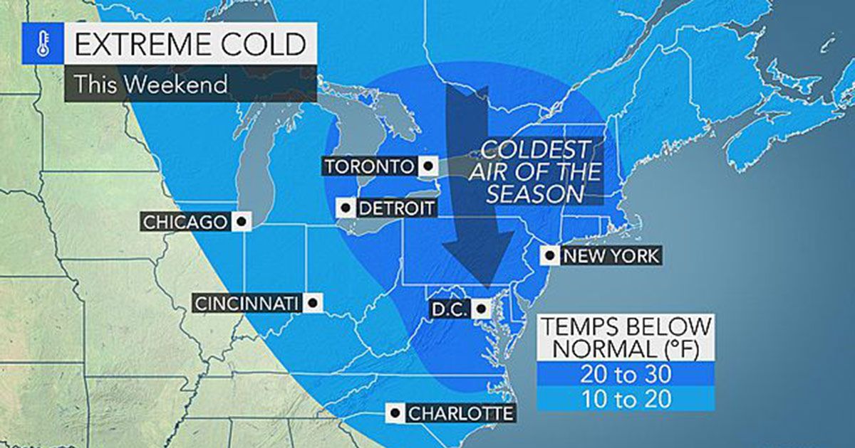 It’s Going to Be So, So Cold This Weekend