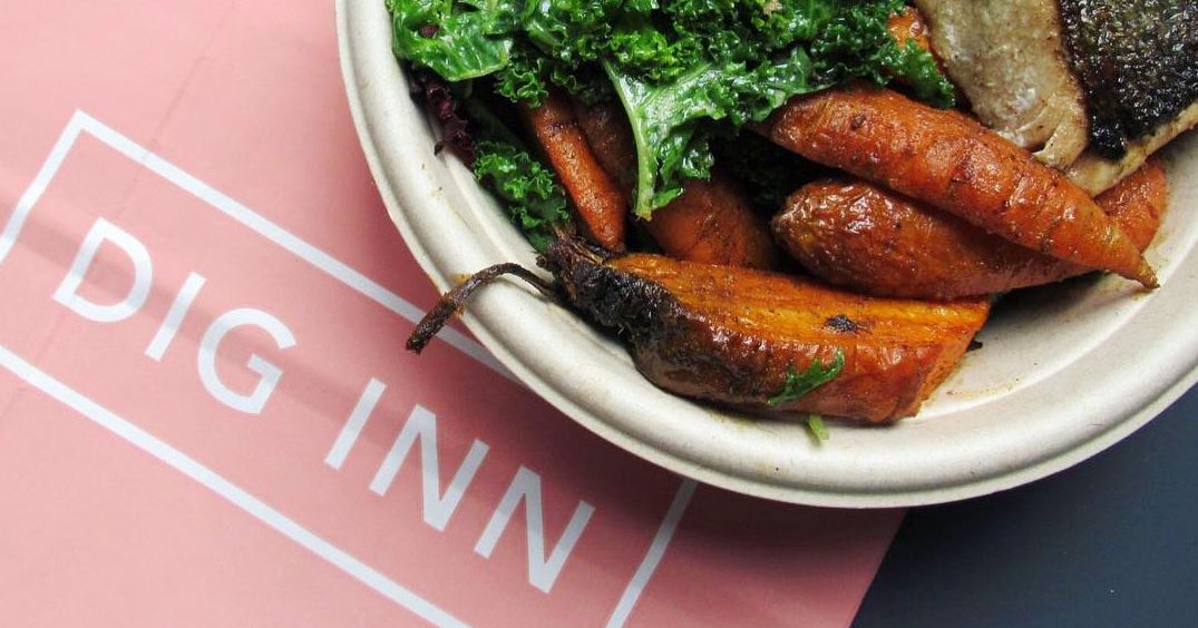 Dig Inn Copied the Mansur Gavriel Logo