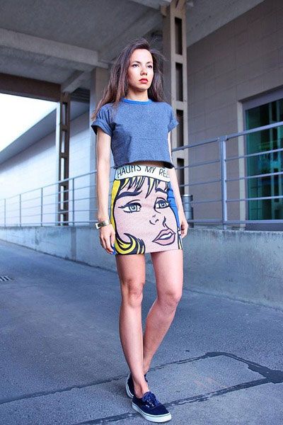 22 Ways to Wear Fun, Graphic Skirts This Summer