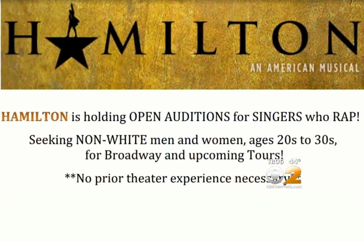 It Was Only a Matter of Time Until a Hamilton ‘Diversity’ Controversy ...
