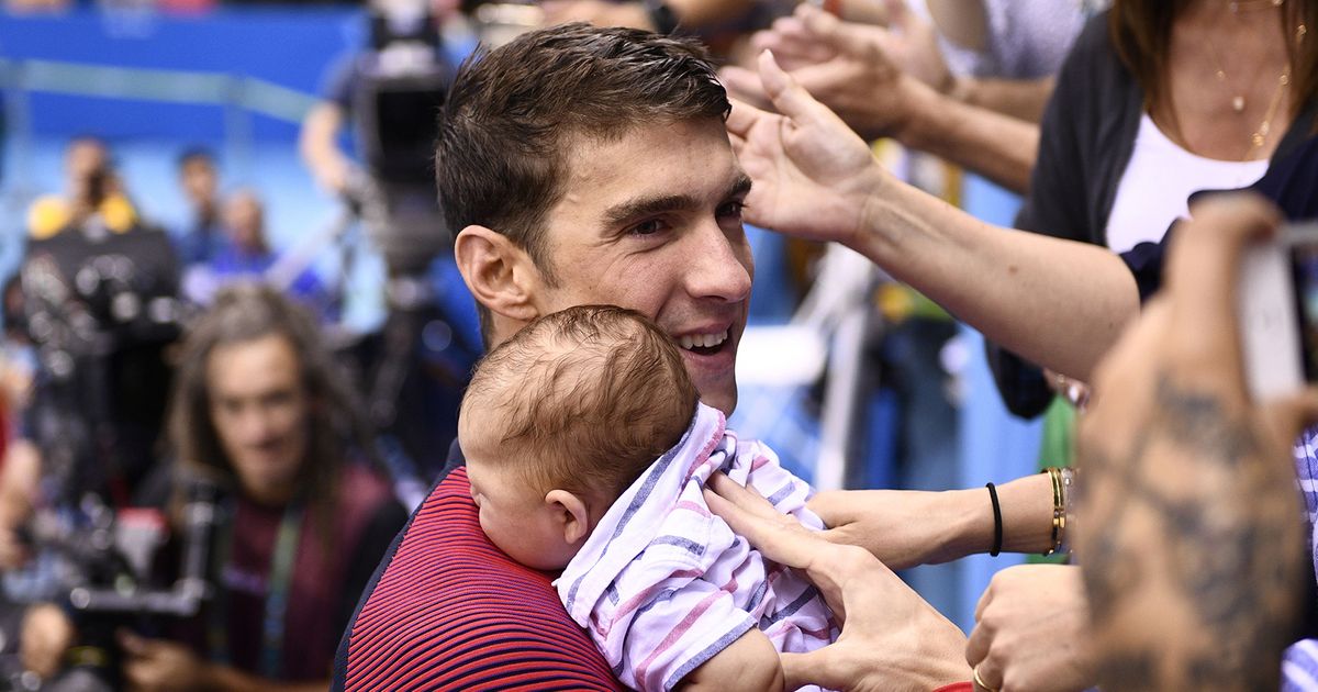 Michael Phelps’s Medals Weigh More Than His Son