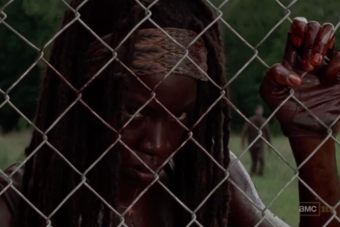 The Many Scowls of The Walking Dead’s Michonne