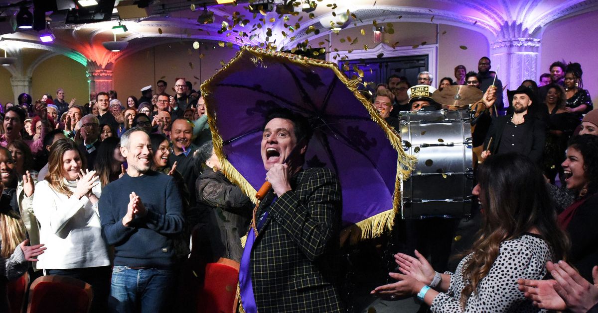 Best Late Night of the Week: Jim Carrey, Stephen Colbert