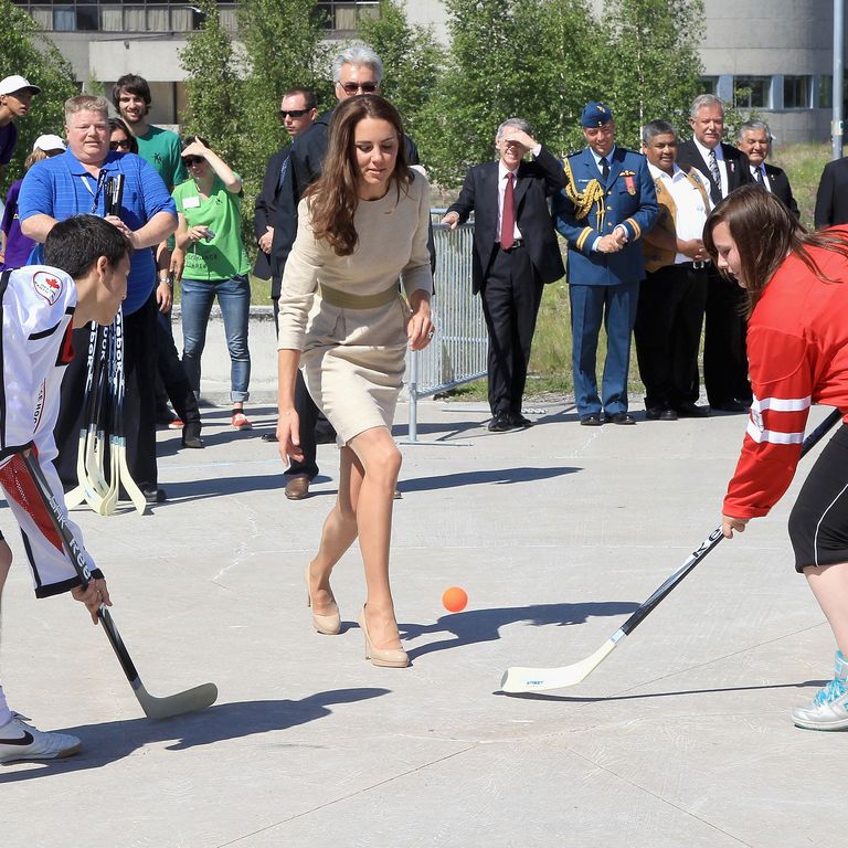 A History of Kate Middleton Playing Sports in Heels