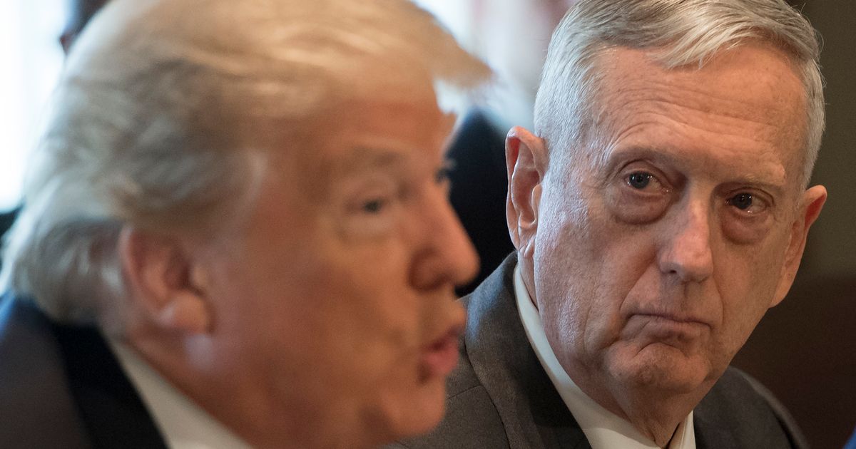 Defense Secretary Jim Mattis Quits