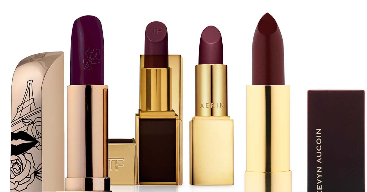 Everybody Looks Great in Plum-Colored Lipstick