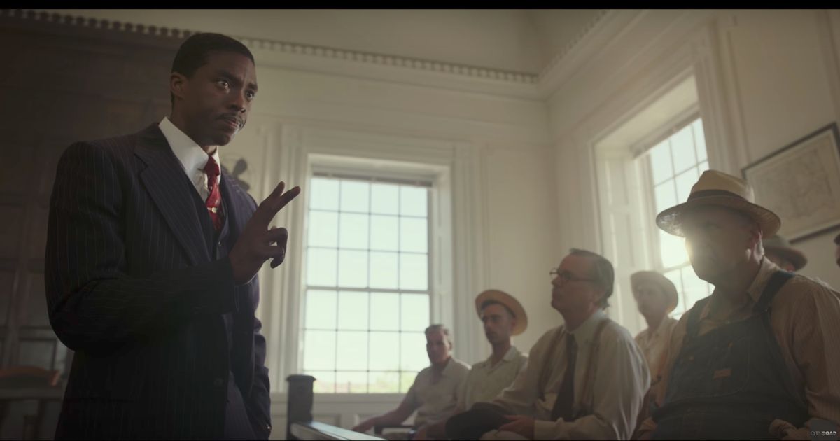 Chadwick Boseman Seeks Justice in Marshall Trailer