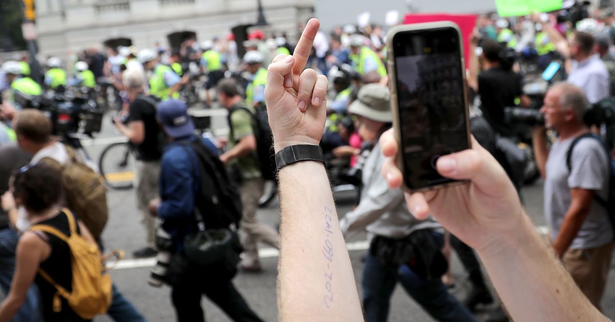 Unite the Right Sequel in Washington Draws Tiny Crowd