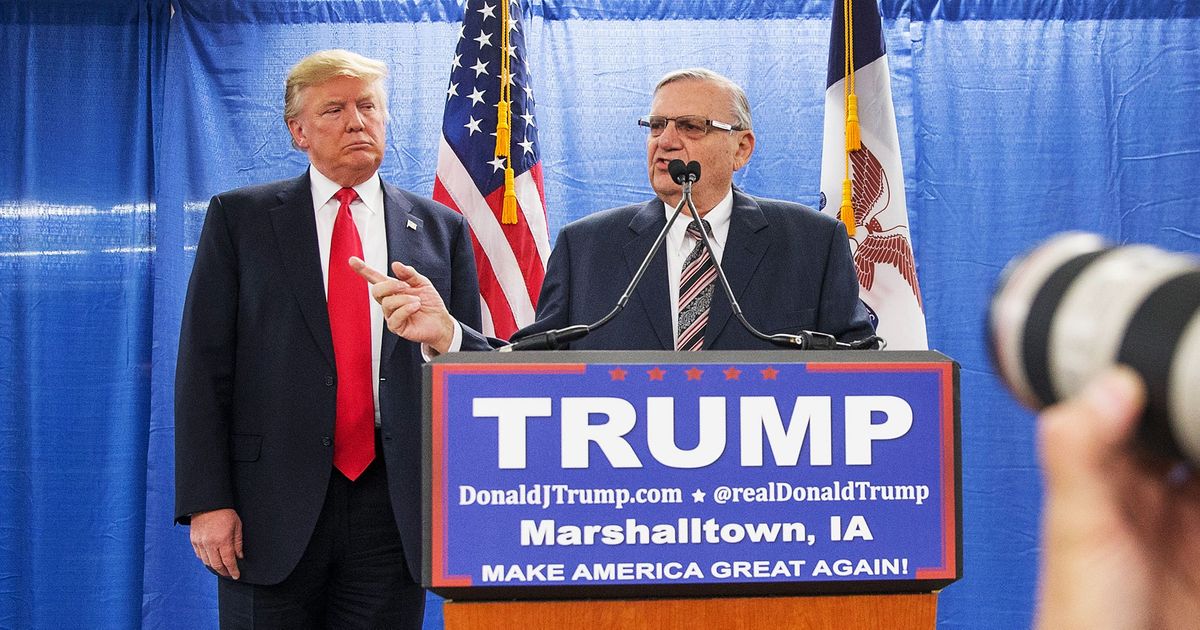 Trump Pondering Pardon for Racial Profiler Joe Arpaio