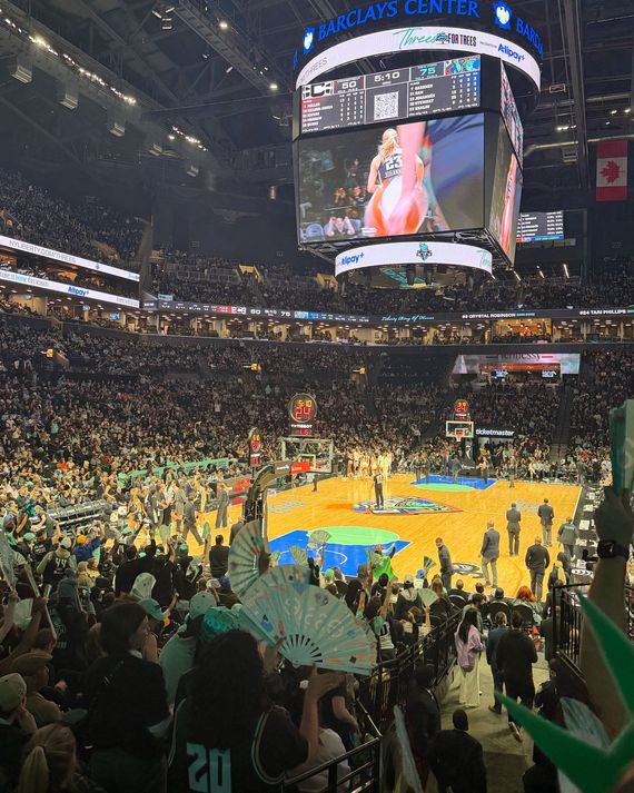 Scenes From The 2026 New York Liberty Season Opener