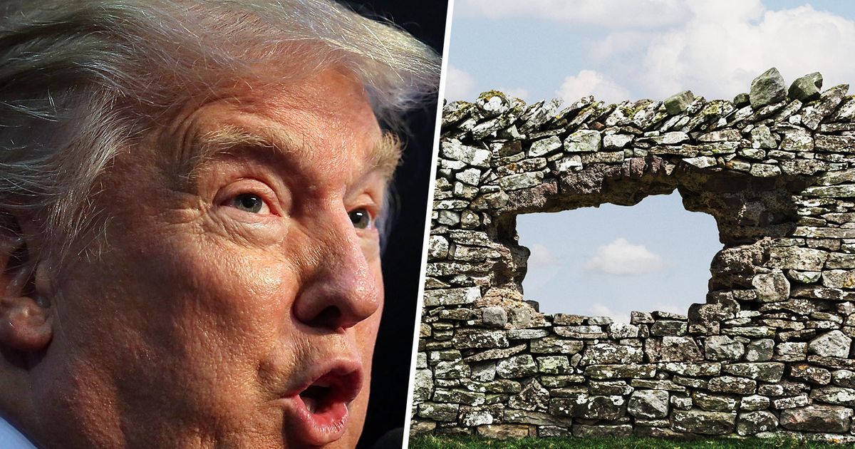 Donald Trump Loves Walls in a Romantic Way