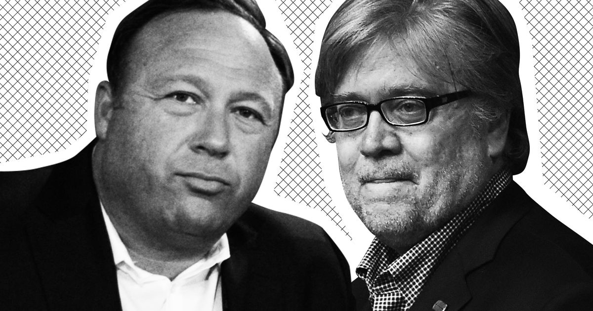 Alex Jones Says Bannon ‘Looks Like He Has Organ Failure’