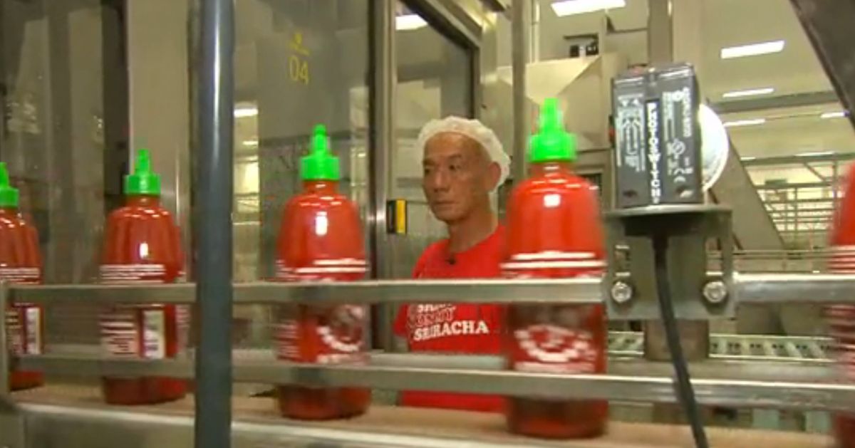 Watch CBS News Tour the Inside of the Sriracha Factory