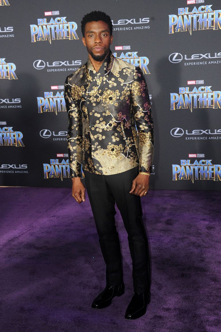Chadwick Boseman’s Best Red Carpet Looks Over the Years