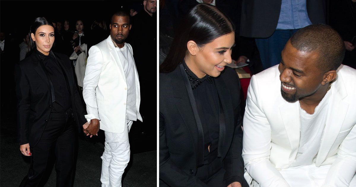 Kimye Shows Up to Fashion Week As One, at Long Last