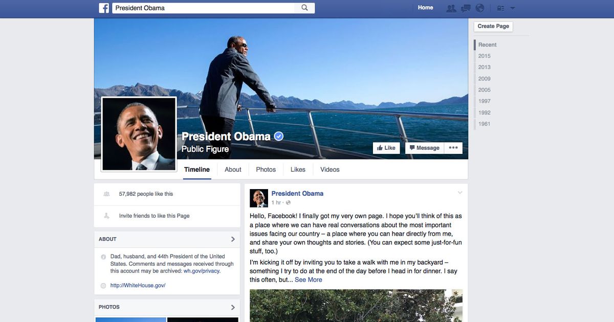 Here Are Some Tips for Cool-Dad Barack Obama on How to Use His Facebook ...