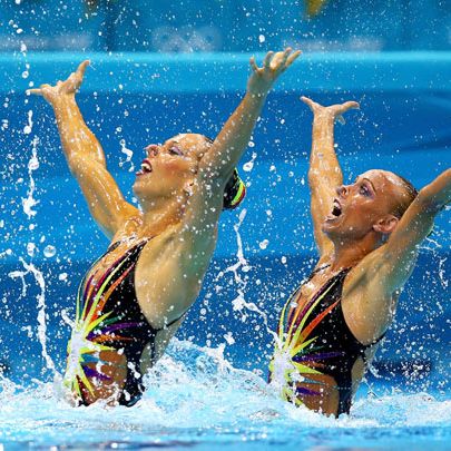 All the Sparkle and Campy Glamour of Synchronized Swimming Costumes at ...